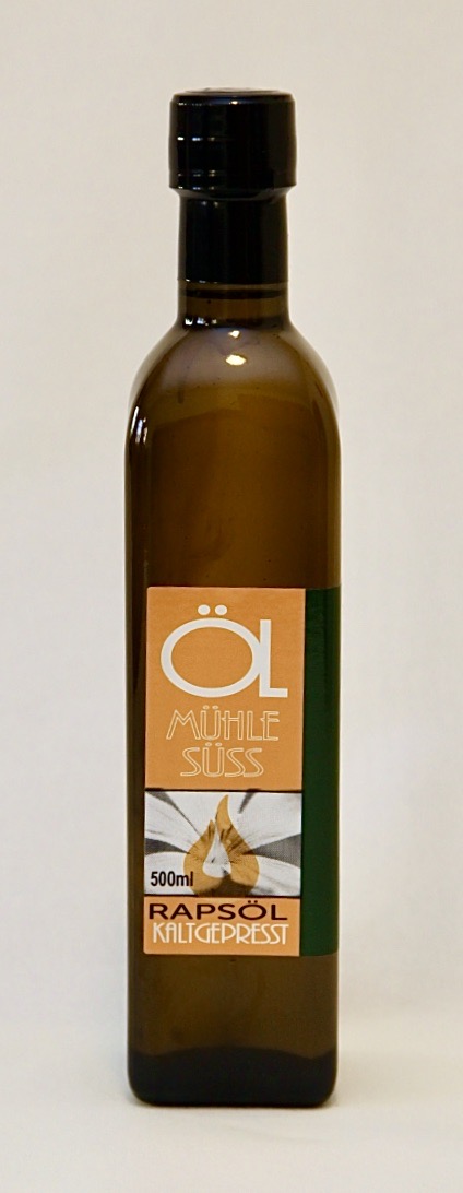 Rapsöl 0,5l – Abhof Höfinger